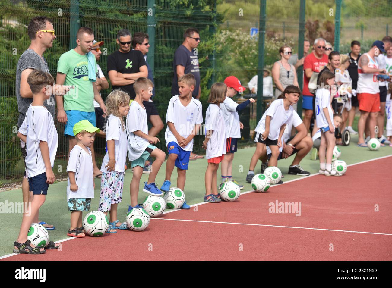24.07.2017., Petrcane, Kroatien - ehemaliger deutscher Fußballstar ...
