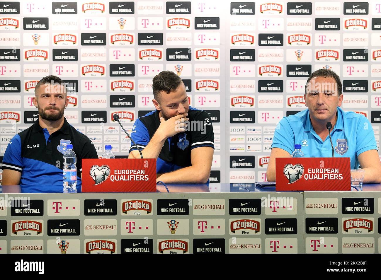 01.09.2017., Zagreb, Kroatien - Pressekonferenz der kosovarischen ...