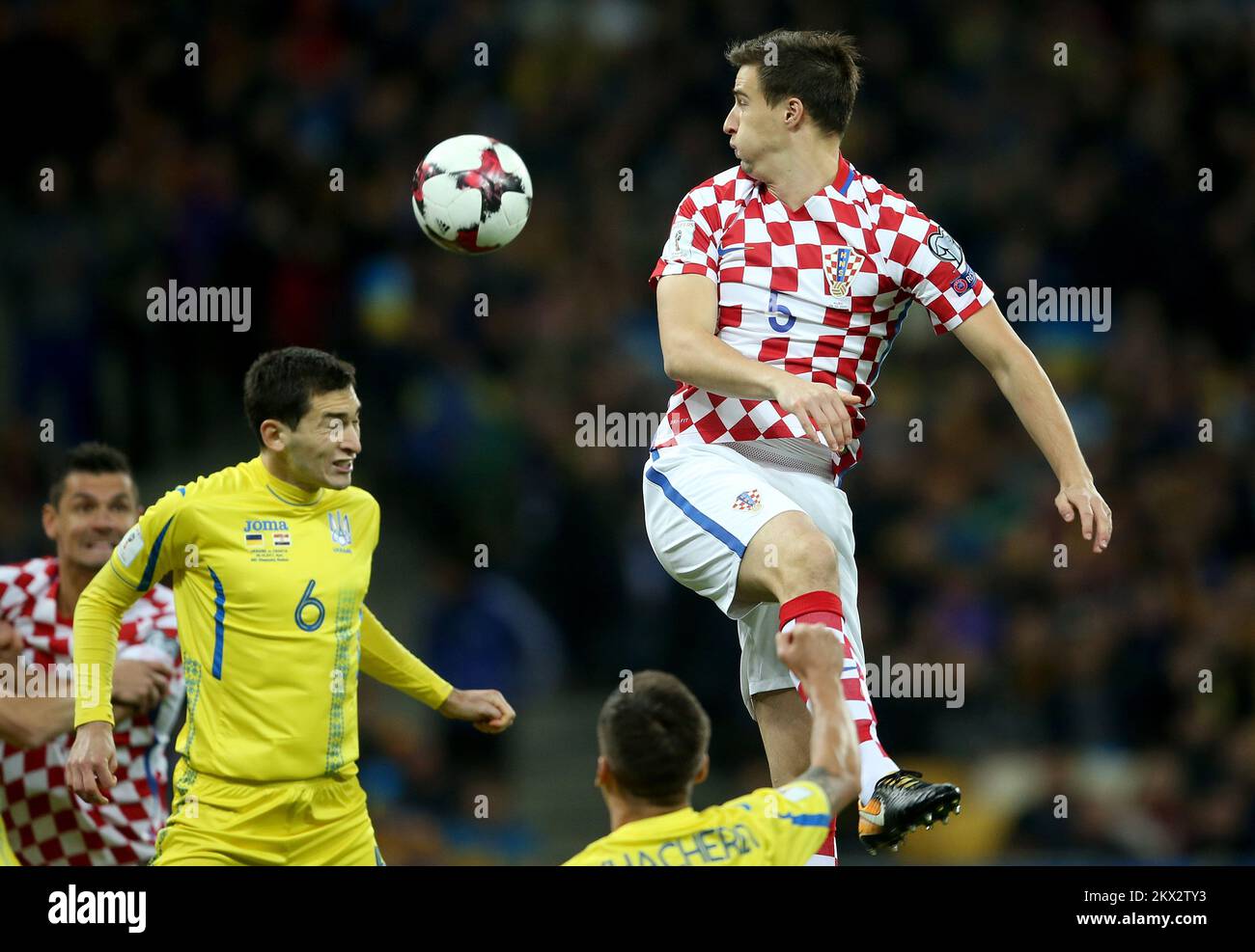 09.10.2017., Olimpiyskiy Stadium, Kiew, Ukraine – Qualifikationsspiel ...