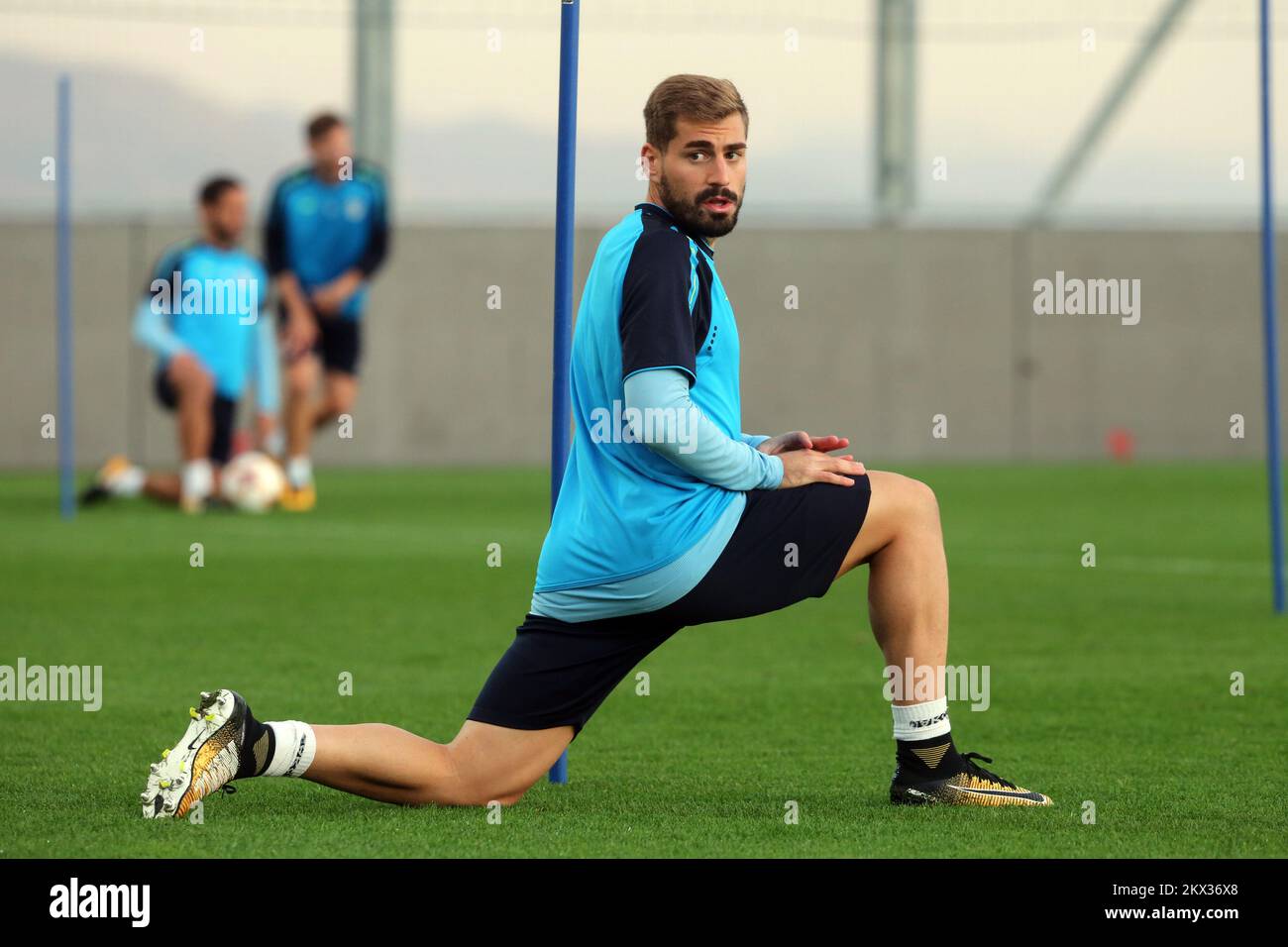 01.11.2017., Rijeka, Kroatien - Training von HNK Rijeka vor dem UEFA ...