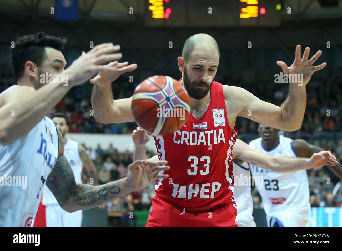 26.11.2017., Drazen Petrovic Basketballhalle, Zagreb, Kroatien - FIBA ...