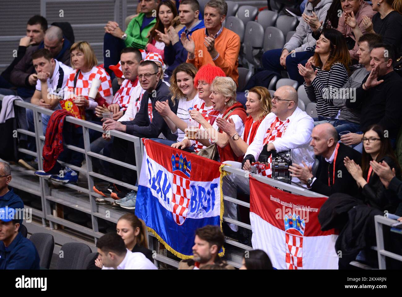 02.02.2018., Kroatien, Osijek - erste Runde des World Group Davis Cup ...