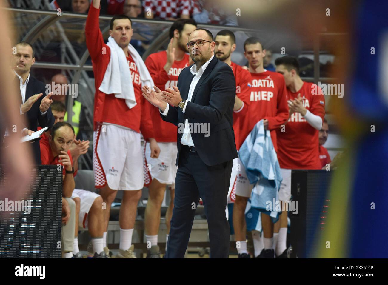 23.02.2018., Kresimir Cosic Hall, Zadar, Kroatien - 2019 FIBA ...