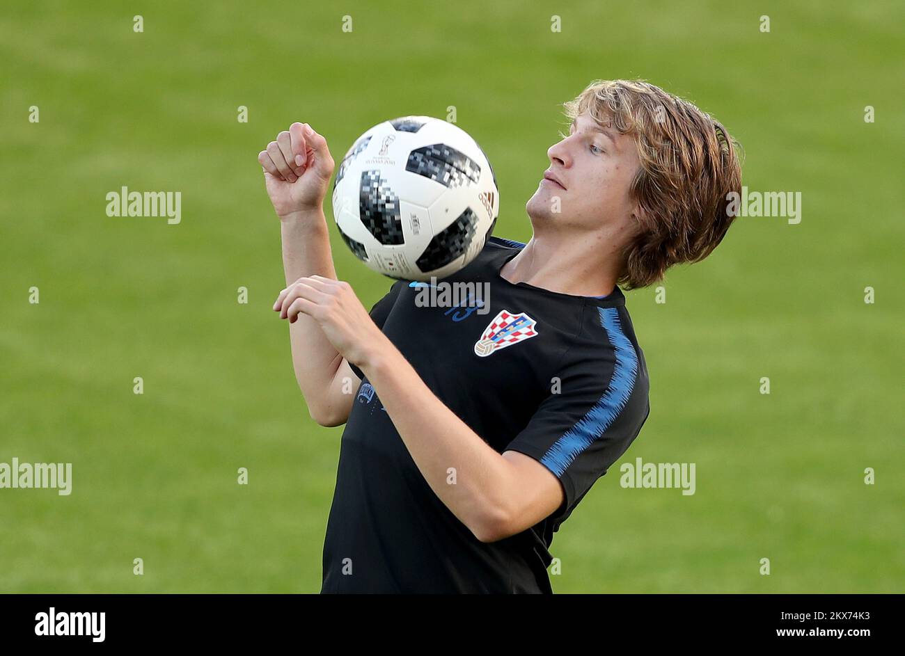 09.07.2018., Moskau, Russland - Ausbildung der kroatischen ...