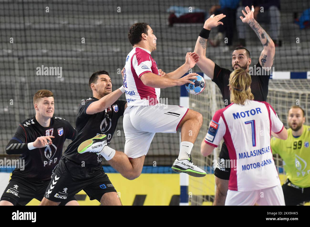 01.12.2018., Arena Varazdin, Varazdin, Kroatien - VELUX EHF Champions ...