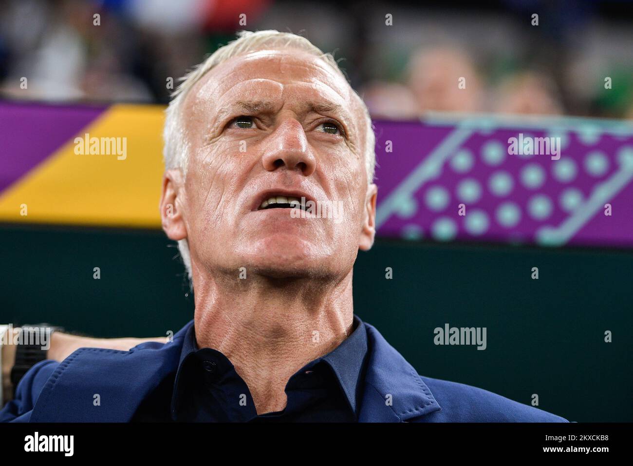AL RAYYAN, KATAR - NOVEMBER 30: Coach Didier Deschamps von Frankreich ...