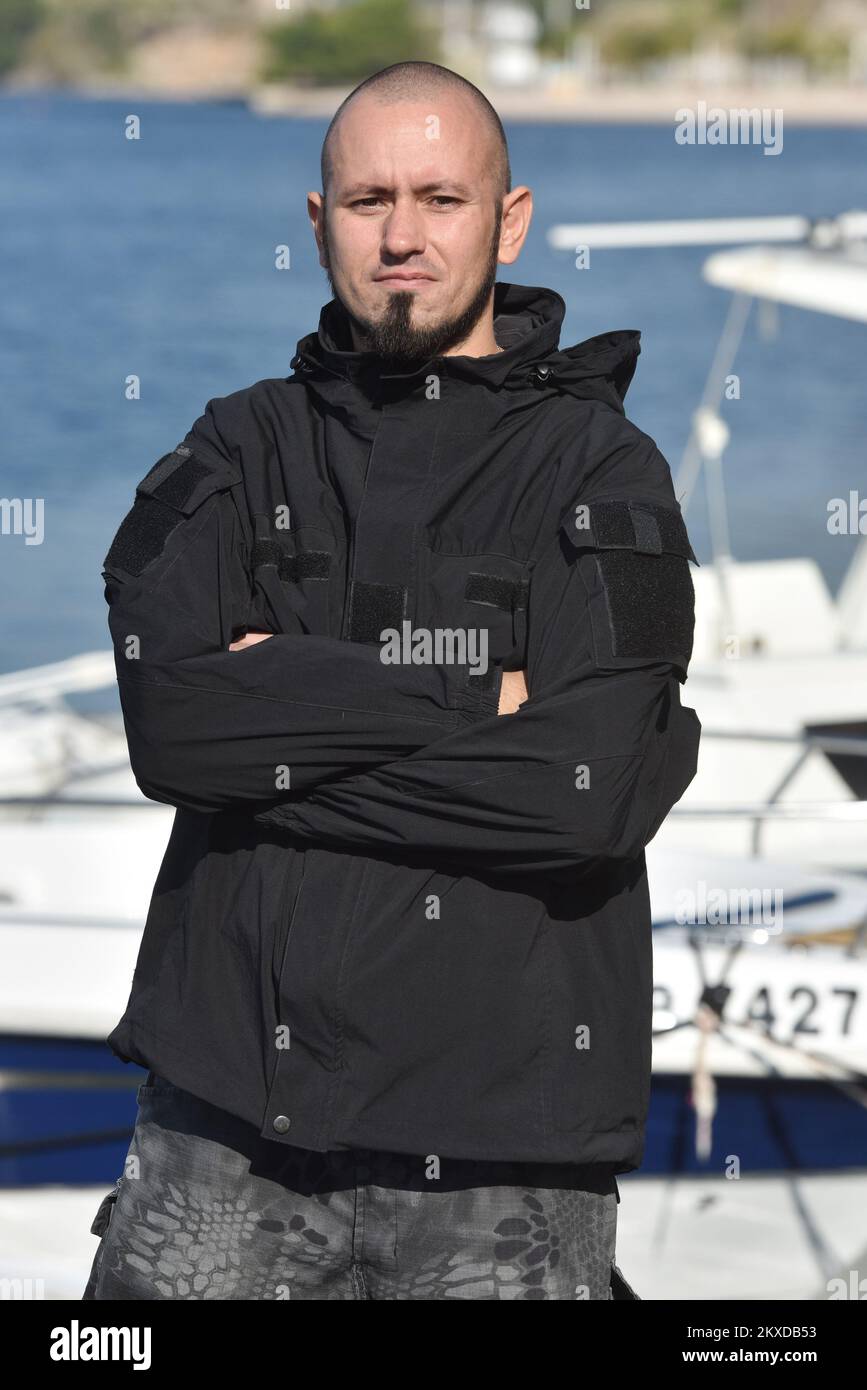 09.10.2019. Kroatien, Sibenik - Denis Perisa Denis PeriÅ¡A ist ...