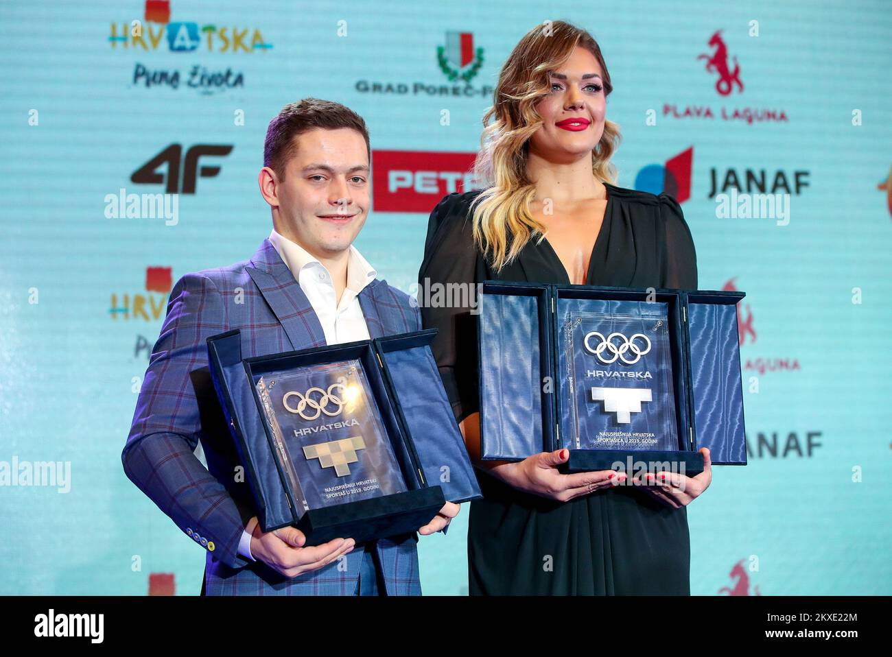 19.12.2019., Zagreb, Kroatien - Auszeichnung der erfolgreichsten Athleten und Teams, die vom ...