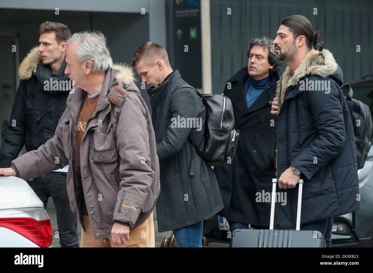 24.01.2020., Zagreb, Kroatien - Fußballspieler Dani Olmo auf dem ...