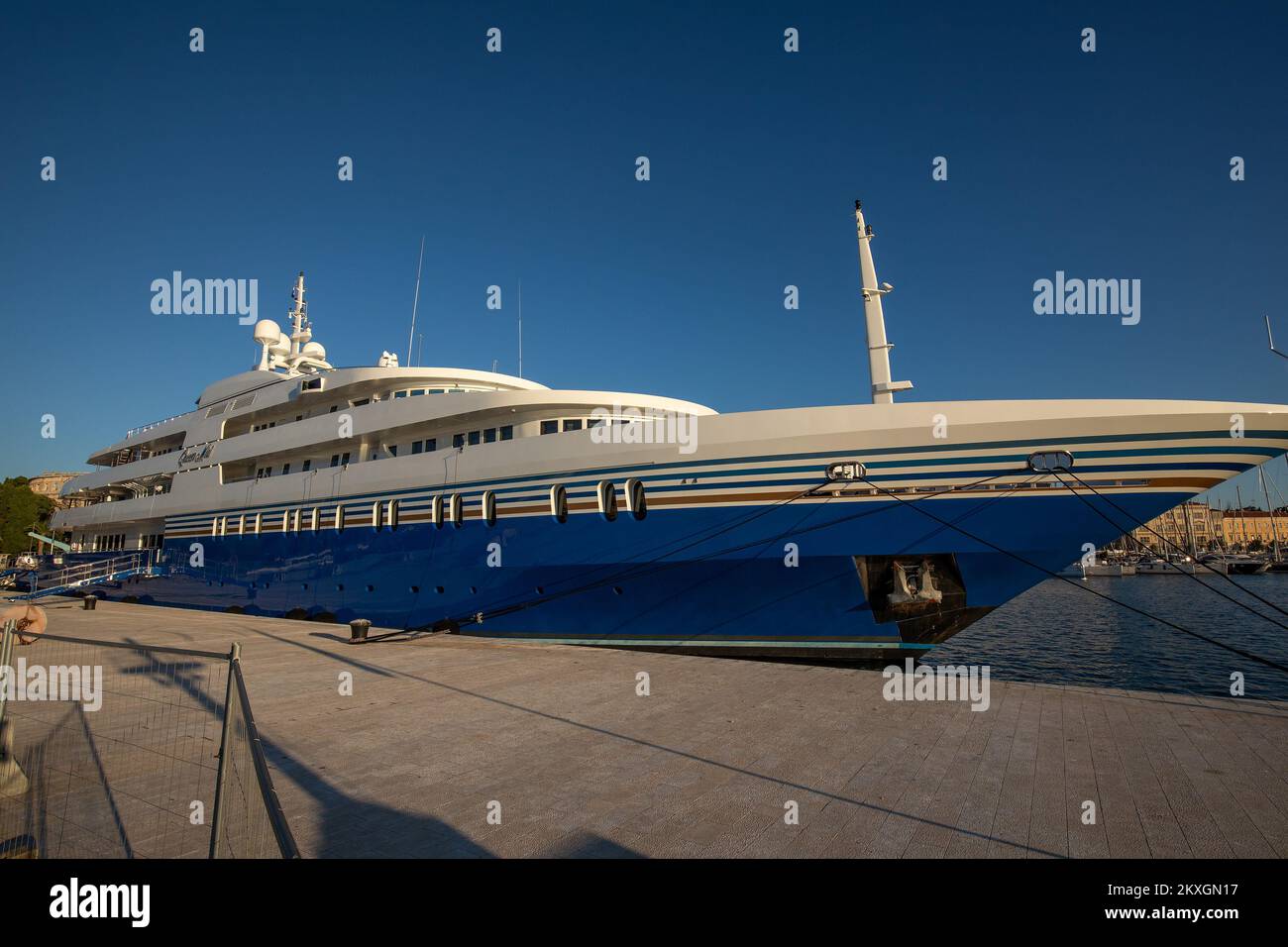 Das Foto wurde am 6. Juli 2020 aufgenommen und zeigt eine Yacht Queen ...