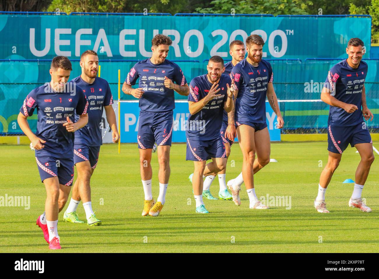 Josip Brekalo, Nikola Vlasic, Sime Vrsaljko, Mateo Kovacic, Duje Caleta ...