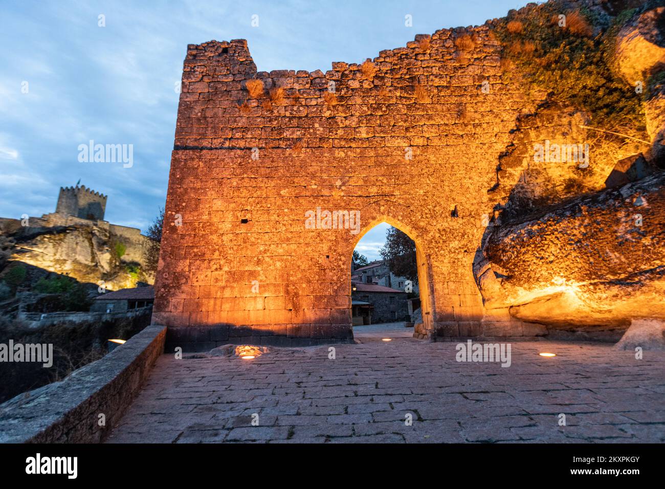 Stadtmauer, Sortelha, Aldeias Historicas de Portugal, Sabugal, Guarda ...