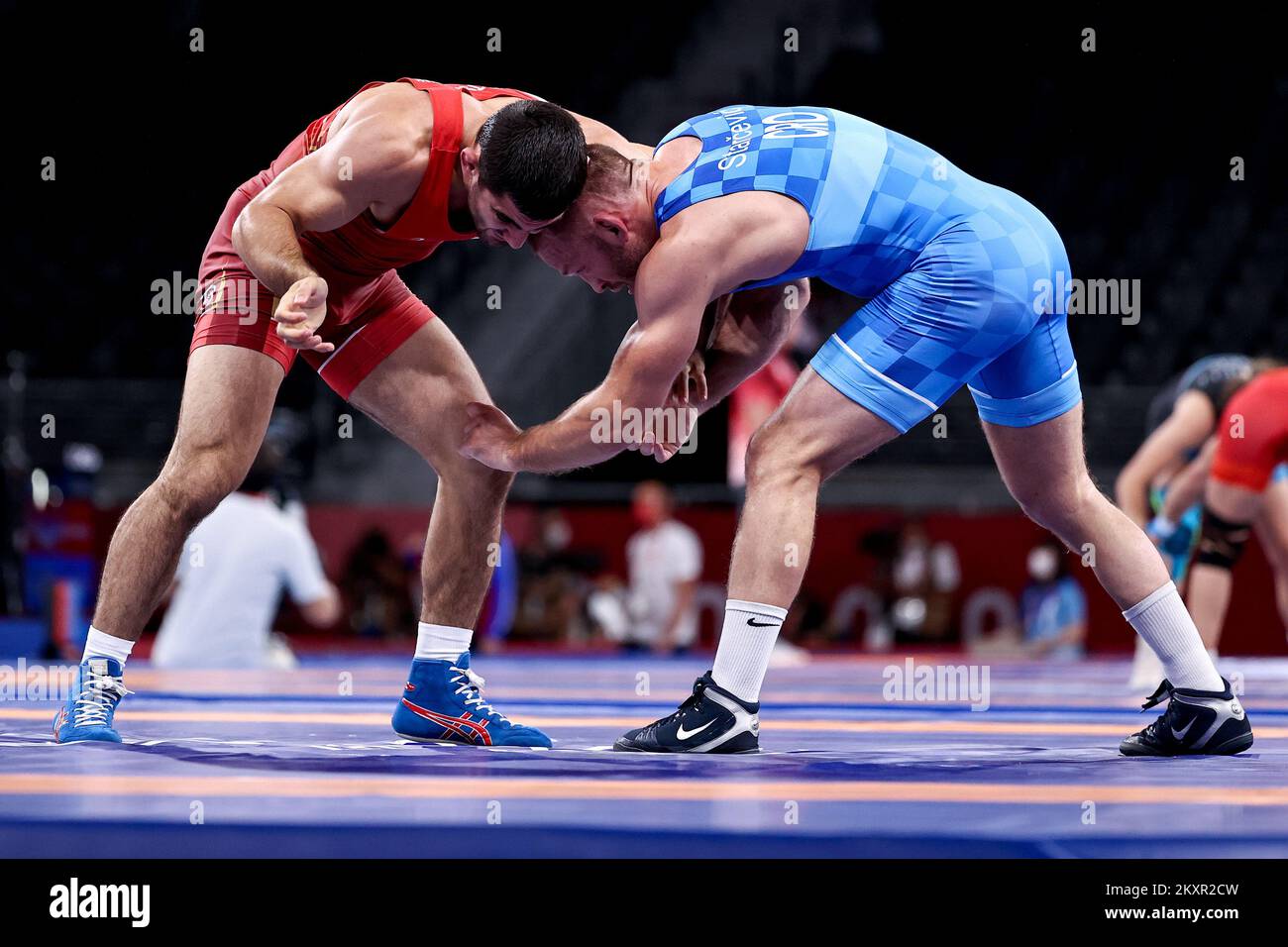 TOKIO, JAPAN – AUGUST 02: Bozo Starcevic von Team Croatia tritt mit AIK ...