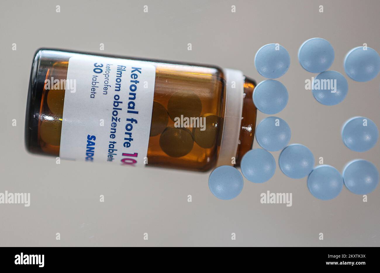 Das Foto wurde am 18. September 2021 in Zagreb aufgenommen und zeigt ...