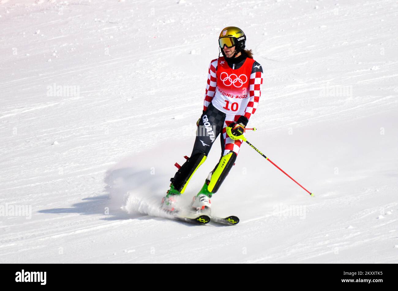 Leona Popovic von Team Croatia fährt am fünften Tag der Olympischen ...