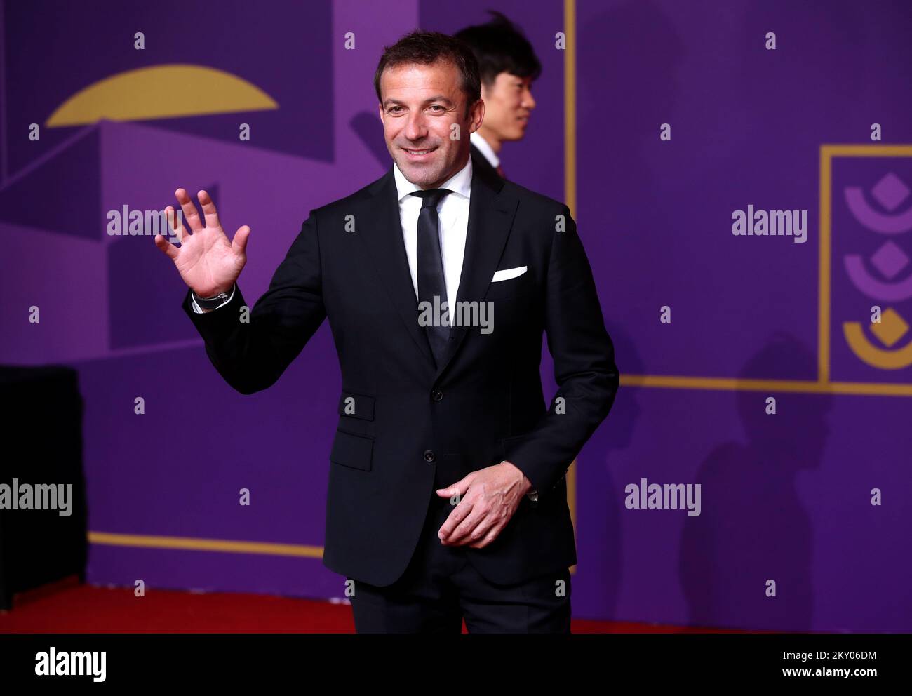 Alessandro Del Piero trifft am 01. April 2022 vor der FIFA ...