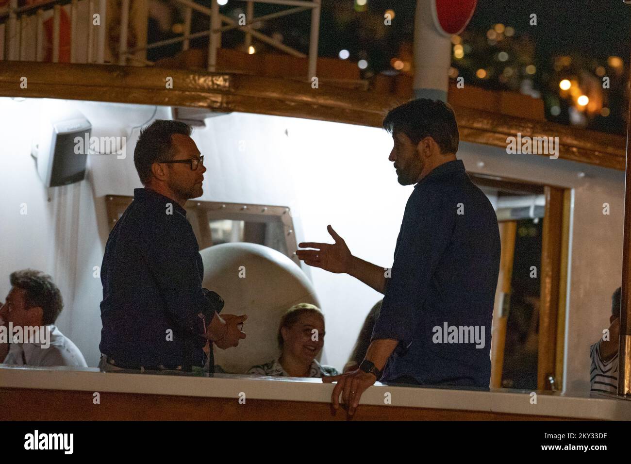 Die Schauspieler Goran Visnjic und Robert Boskovic können zusammen ...