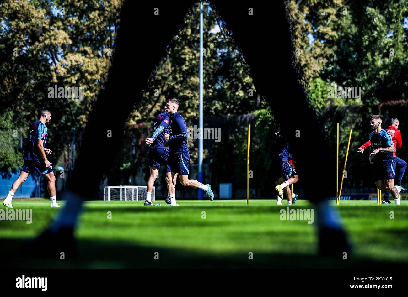 Das Foto wurde am 23. September in Zagreb aufgenommen und zeigt Borna ...