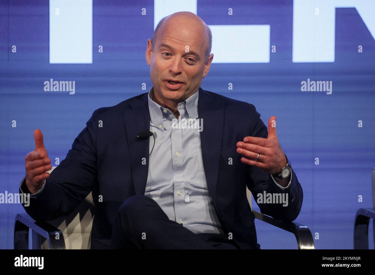 David Schwimmer, CEO der LSEG (London Stock Exchange Group), spricht am ...