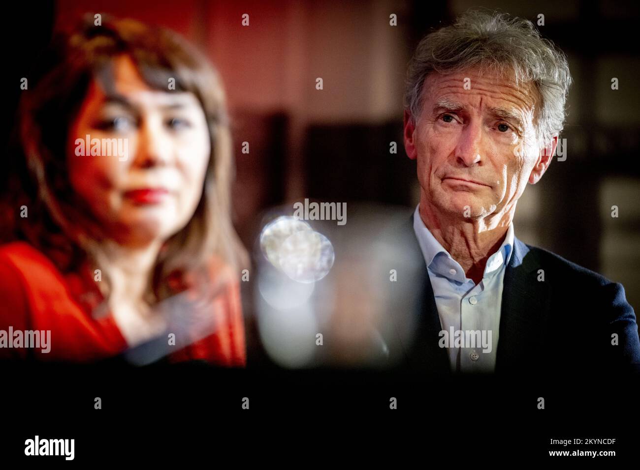 DEN HAAG - Paul Rosenmöller und Mei Li Vos bei der Vorstellung der ...