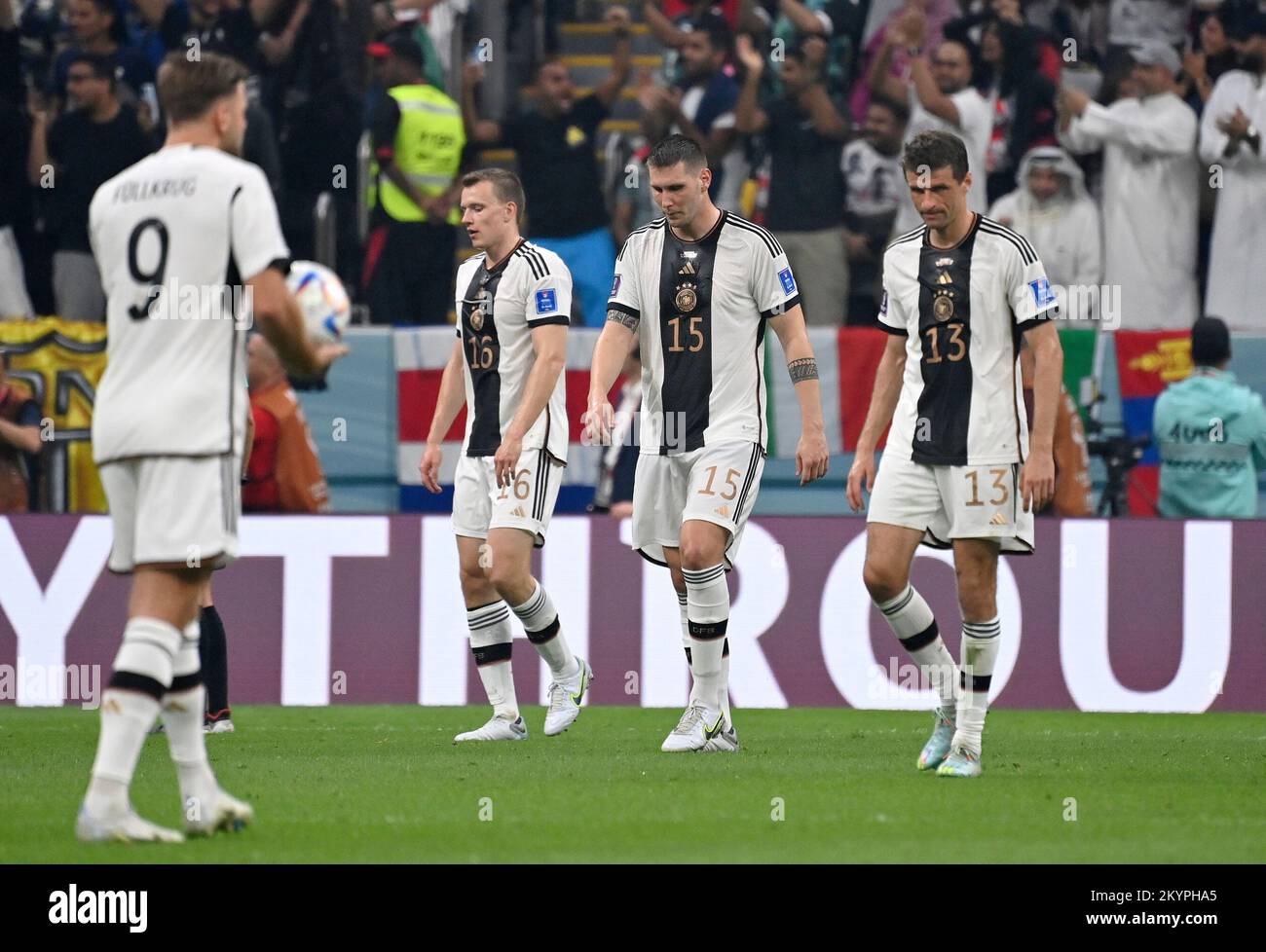 Katar, 01/12/2022, links nach rechts Niclas FUELLKRUG (Fullkrug)(GER ...