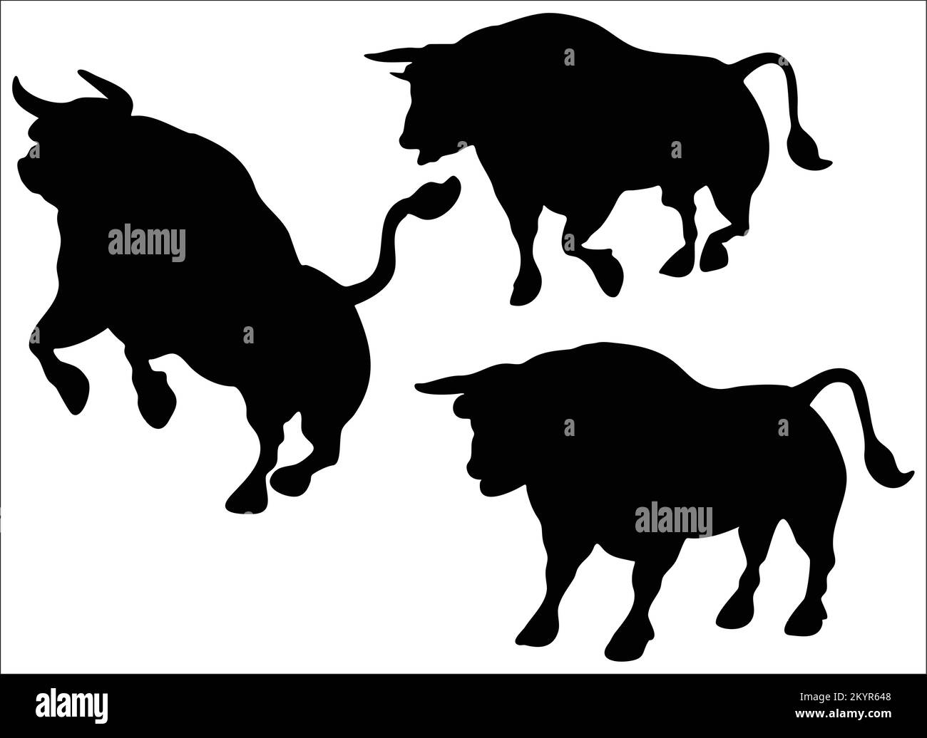 Bull logo Stock-Vektorgrafiken kaufen - Alamy