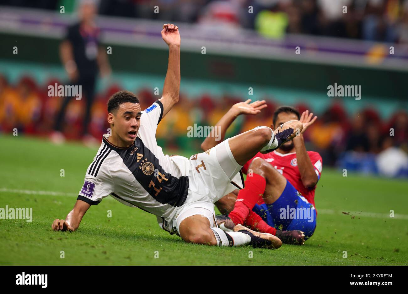 FIFA Weltmeisterschaft Katar 2022 Gruppe E Spiel zwischen Costa Rica und Deutschland im Al Bayt ...