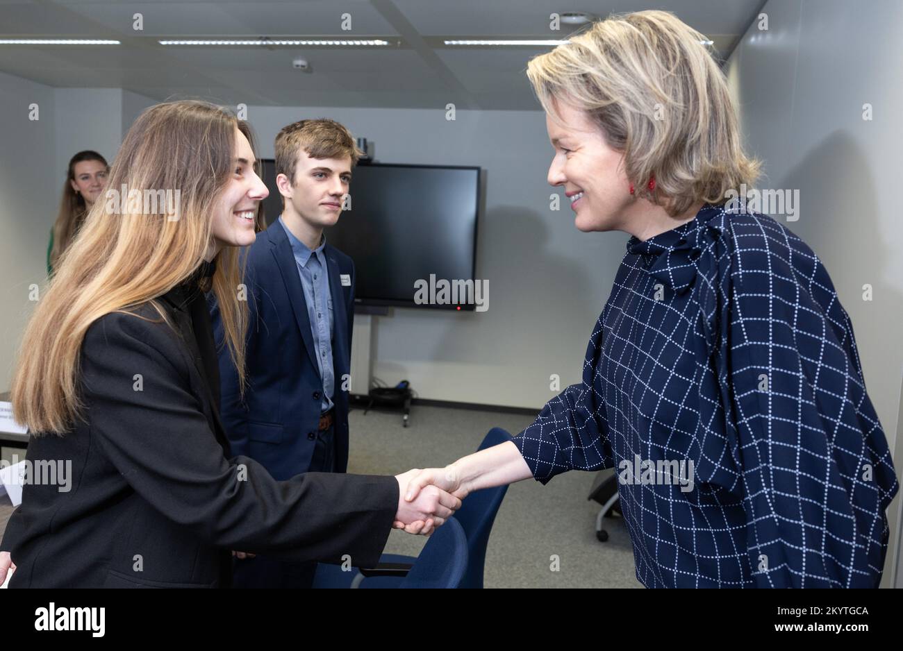 Brüssel, Den 02. Dezember 2022 Klimaaktivistin Adelaide Charlier ...