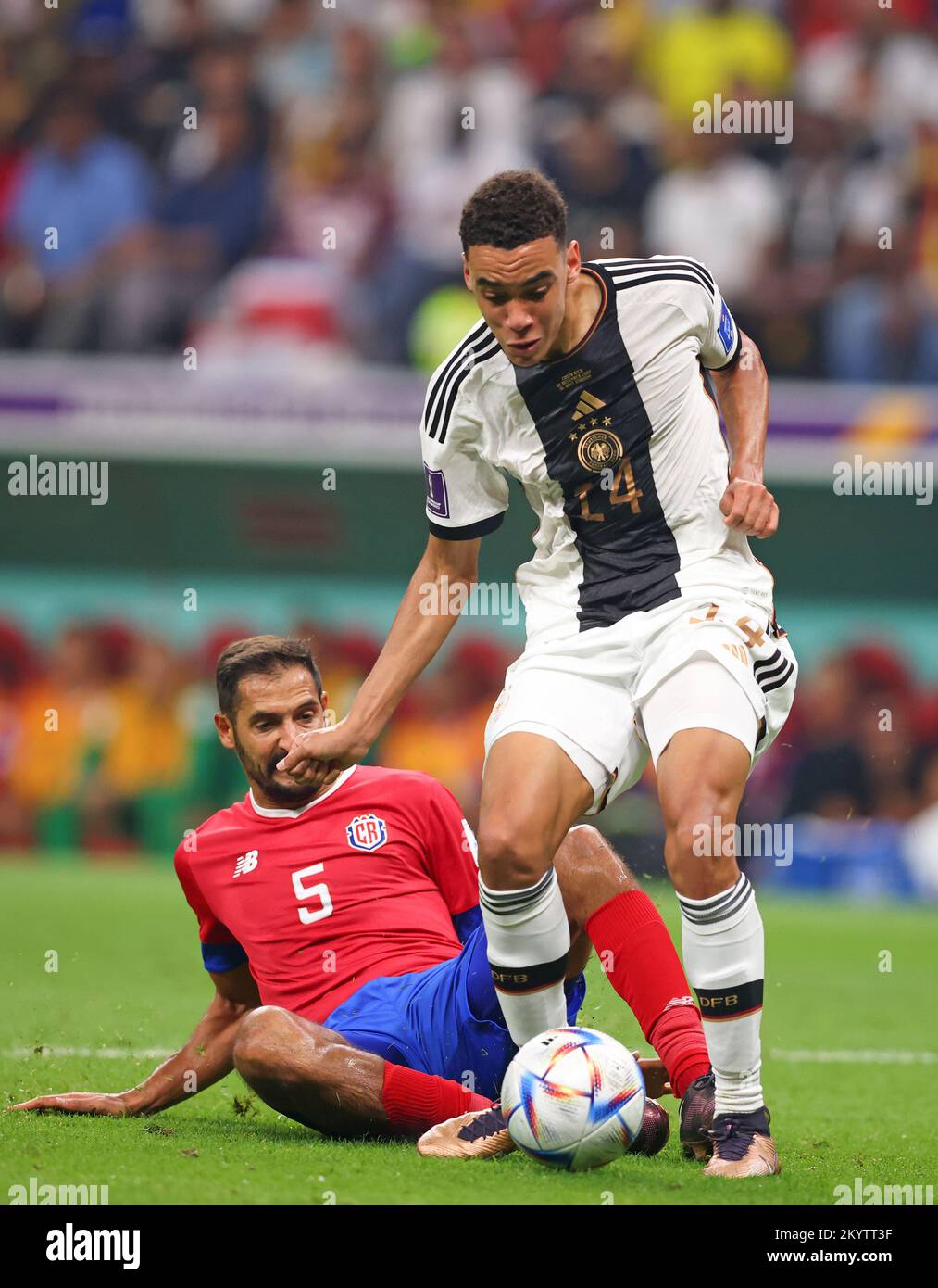 FIFA Weltmeisterschaft Katar 2022 Gruppe E Spiel zwischen Costa Rica und Deutschland im Al Bayt ...