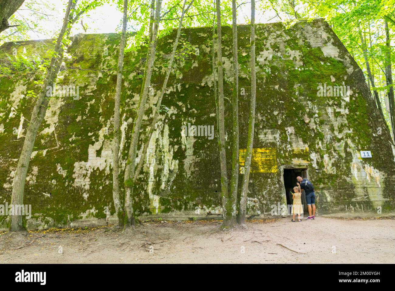 Ketrzyn, Polen - Juli 2019 Wolfsschanze war Adolf Hitlers erstes ...