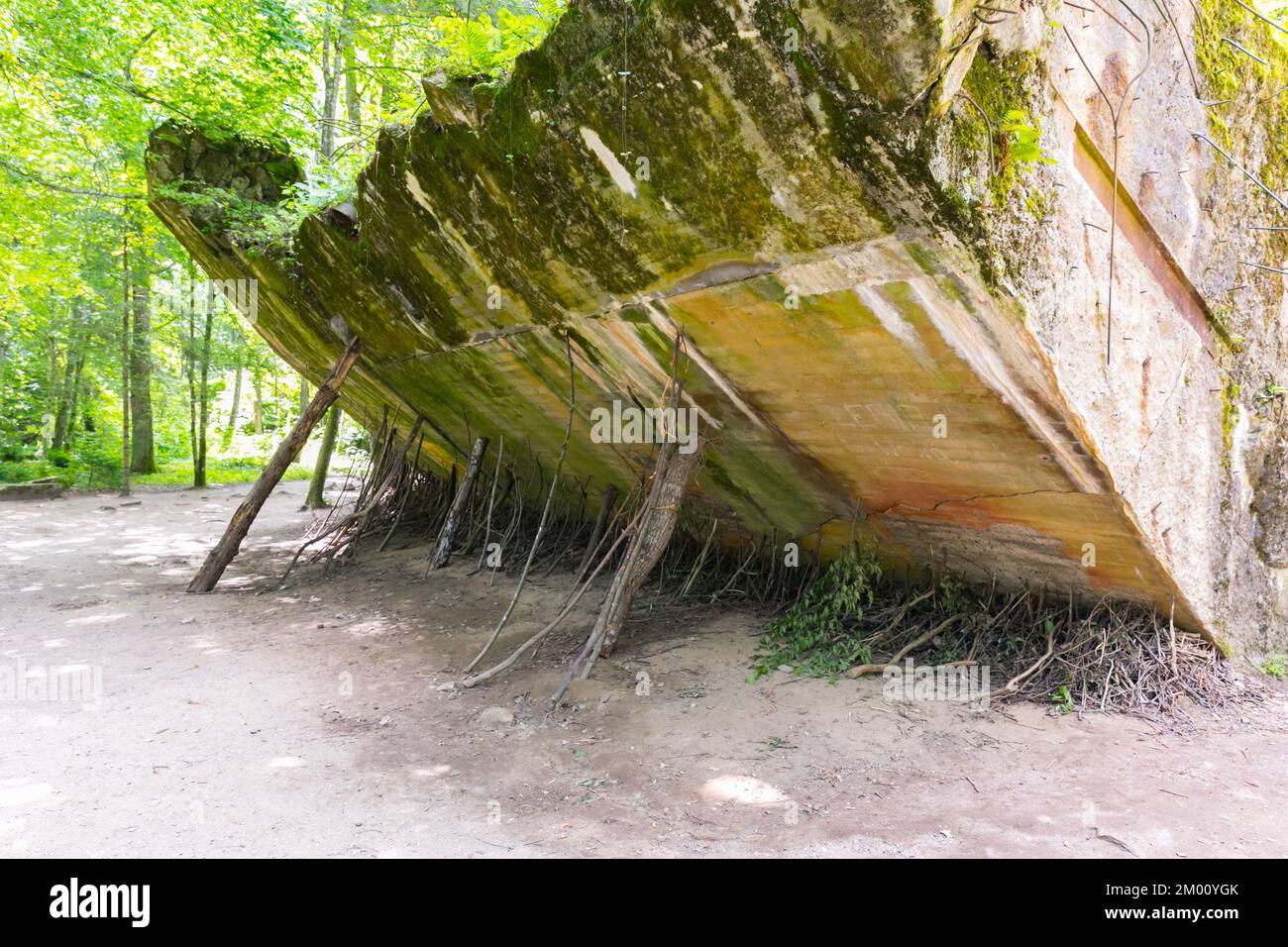 Ketrzyn, Polen - Juli 2019 Wolfsschanze war Adolf Hitlers erstes ...