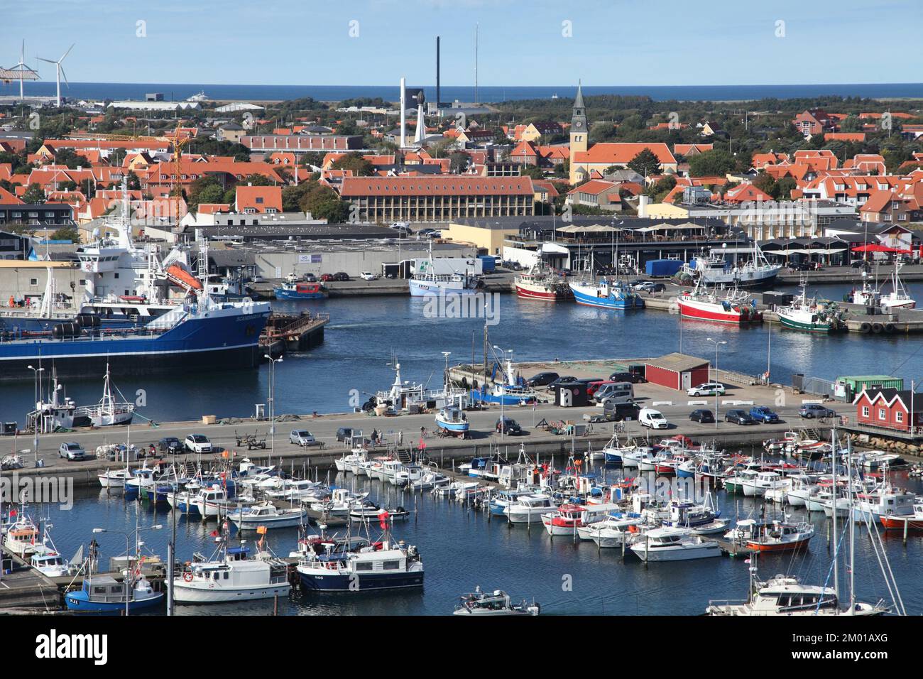 Danische Stadt In Jutland