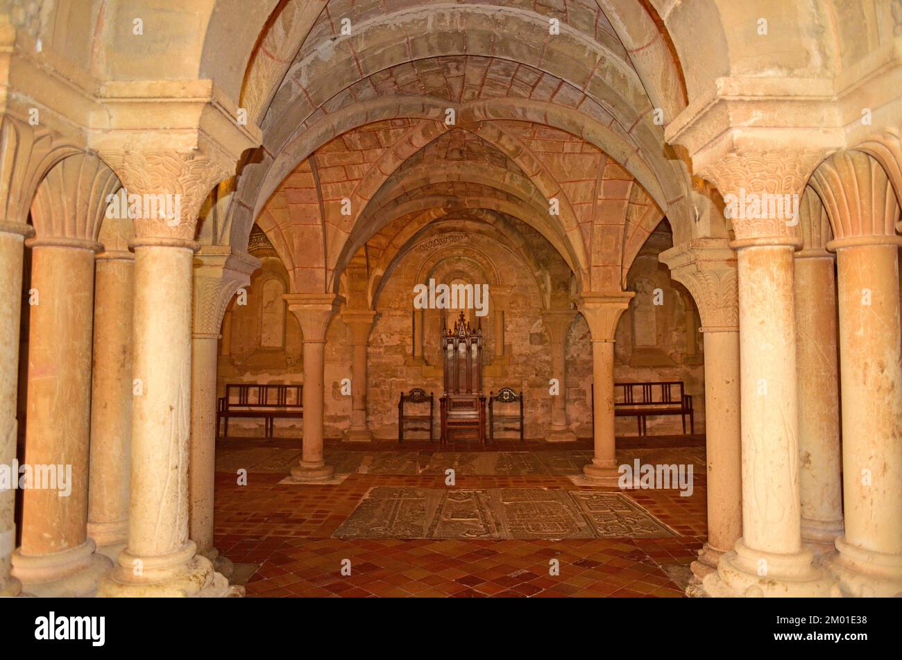 Veruela Abbey (Real Monasterio de Santa María de Veruela), zisterzienserin aus dem 12 ...