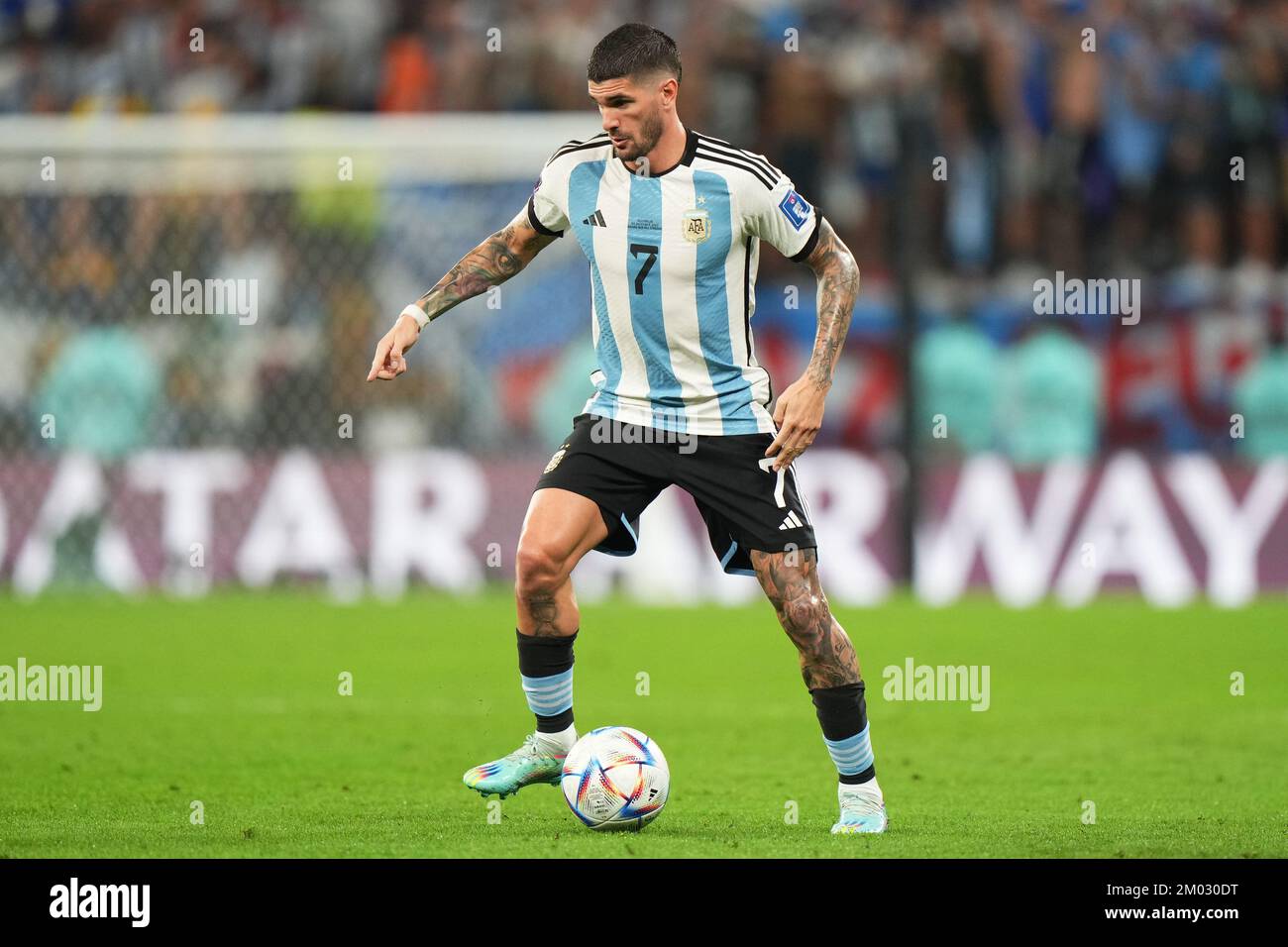 Al-Rayyan, Katar. 03.. Dezember 2022. Rodrigo de Paul von Argentinien ...