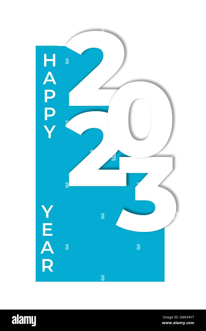 Frohes neues jahr 2023 karte -Fotos und -Bildmaterial in hoher ...