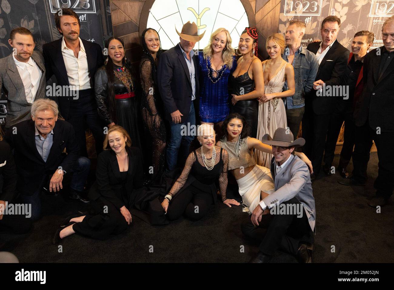 Las Vegas, NV, USA. 3.. Dezember 2022. Harrison Ford, Brian Geraghty ...