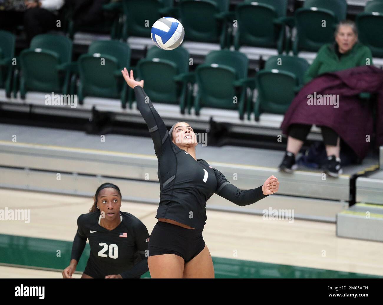 02. Dezember 2022: Alexa Edwards (1) von der University of the Pacific ...