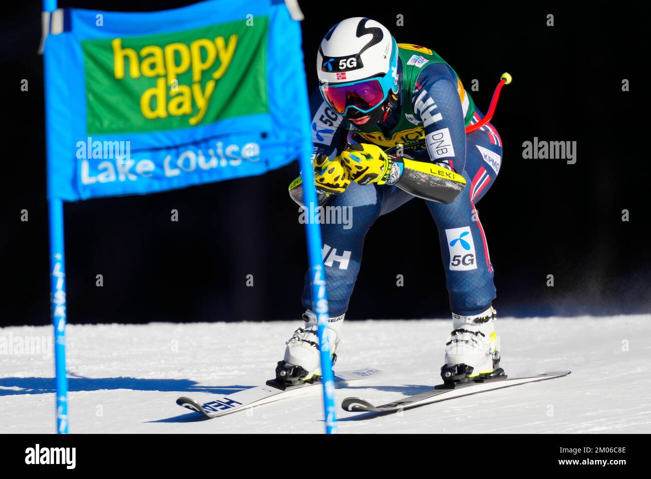 Norwegens Ragnhild Mowinckel fährt am Sonntag, den 4. Dezember 2022 ...