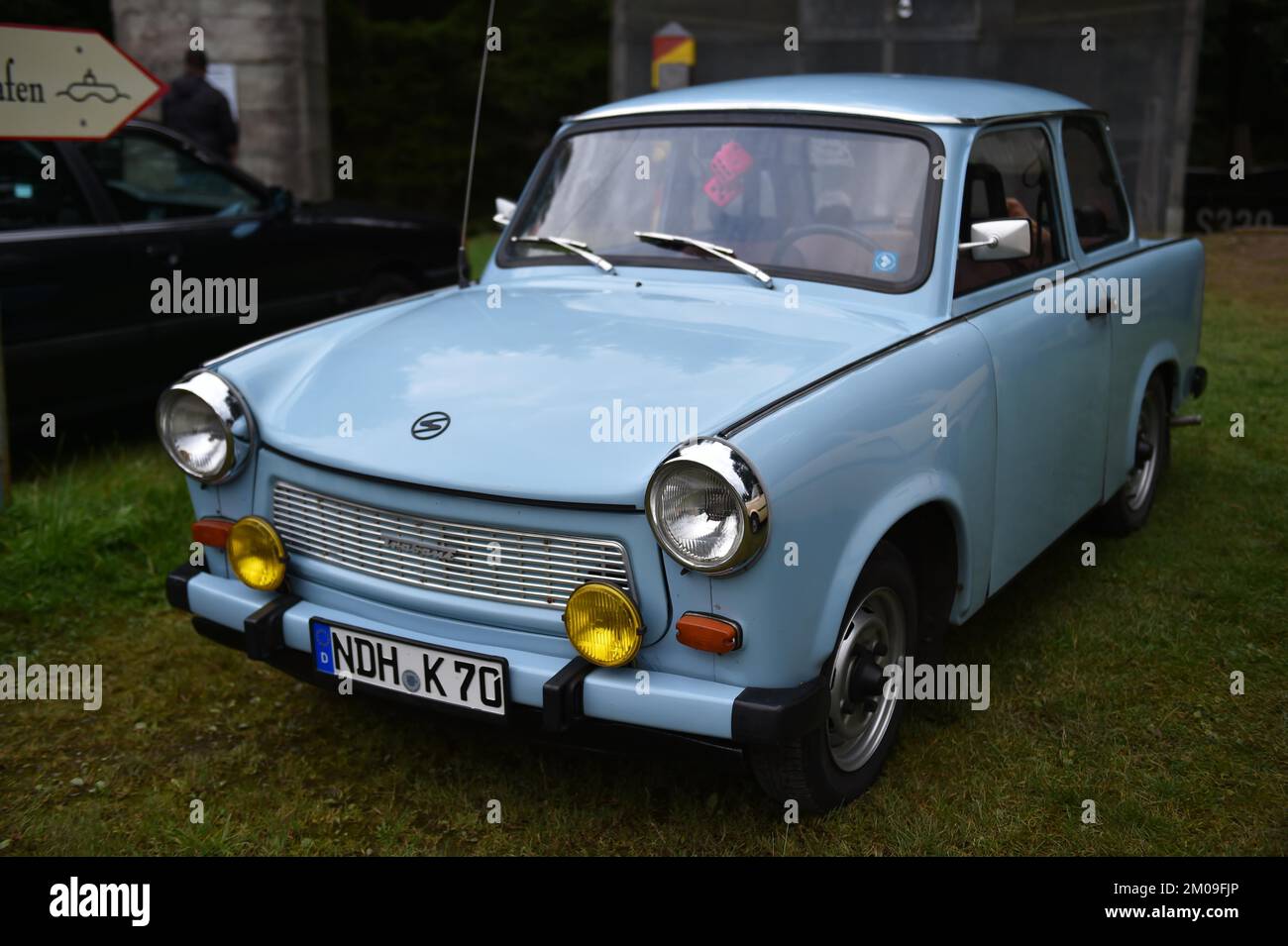 DDR Oldtimer Trabant 601 auf einem Oldcar-Meeting in Benneckenstein im ...