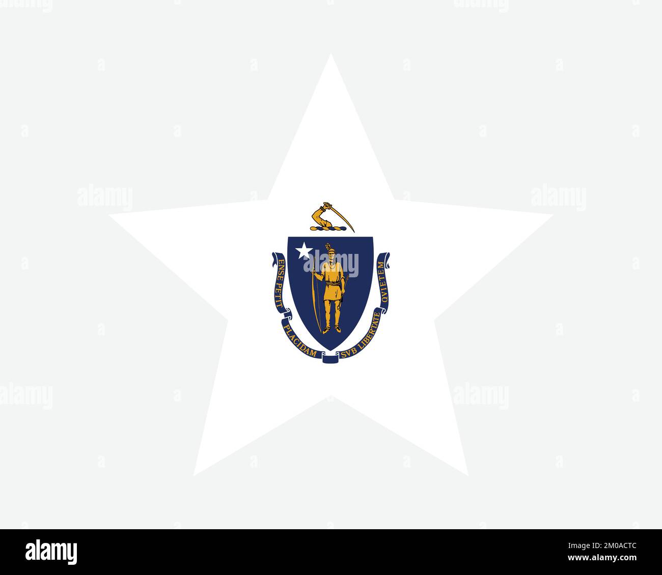 Massachusetts flag Stock-Vektorgrafiken kaufen - Alamy