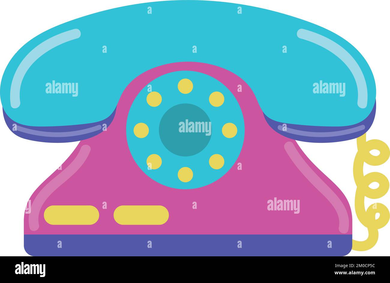1990 telefon Stock-Vektorgrafiken kaufen - Alamy