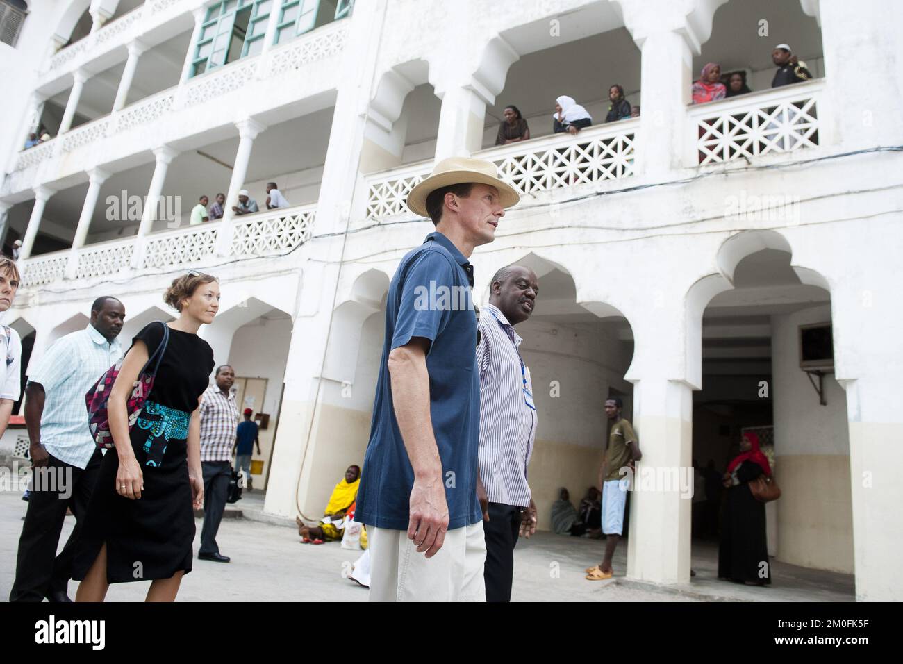 Prinz Joachim und die Delegation of Care Dänemark sind nach Sansibar ...