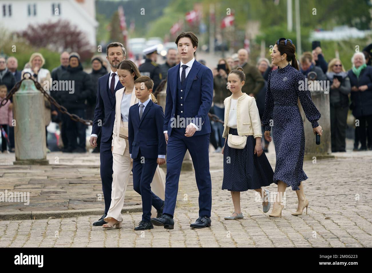 Kronprinz Frederik, Prinz Christian, Prinzessin Isabella, Prinz Vincent ...
