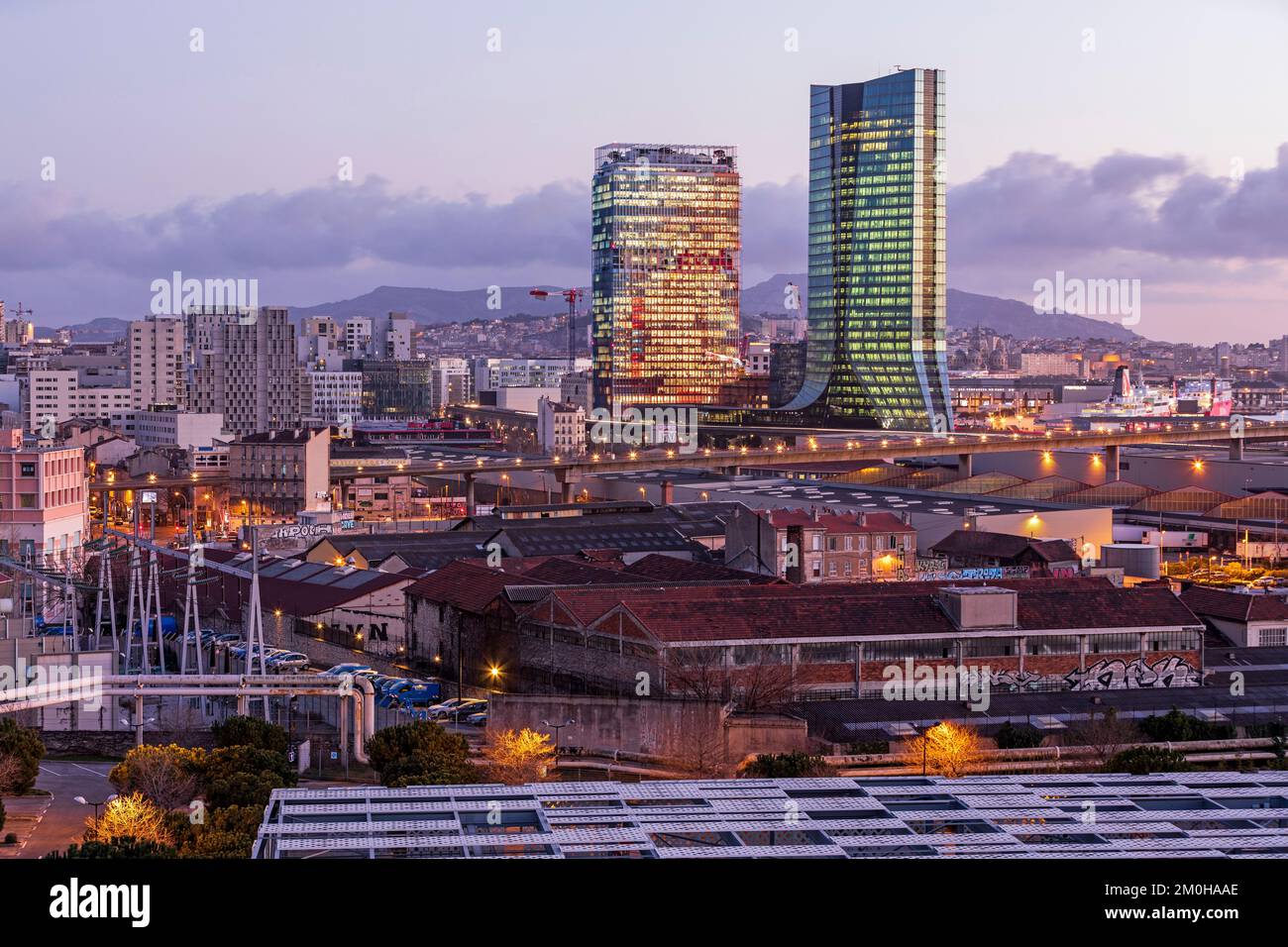Frankreich, Bouches du Rhone, Marseille, 15.. Bezirk, Euromediterrane ...