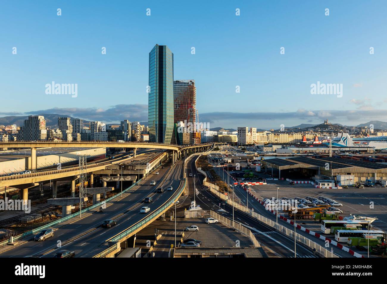Frankreich, Bouches du Rhone, Marseille, 2.. Bezirk, Euromediterrane ...