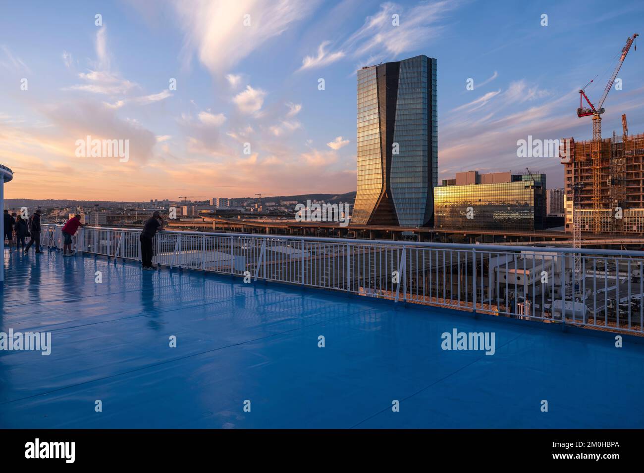 Frankreich, Bouches du Rhone, Marseille, Euromediterrane Zone, 2 ...