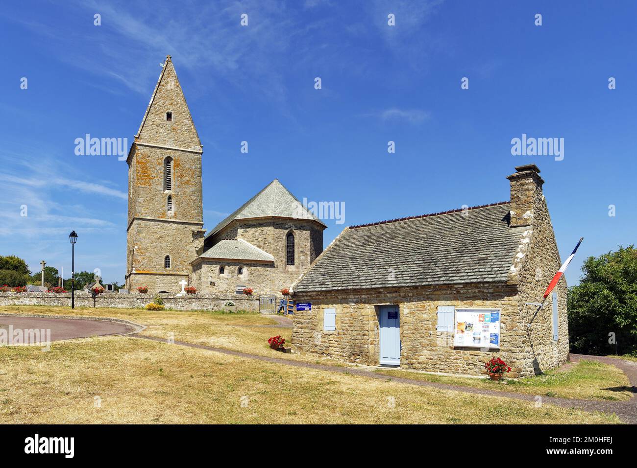 Frankreich, Manche, Cotentin, Val de Saire, Saint Vaast la Hougue, La ...