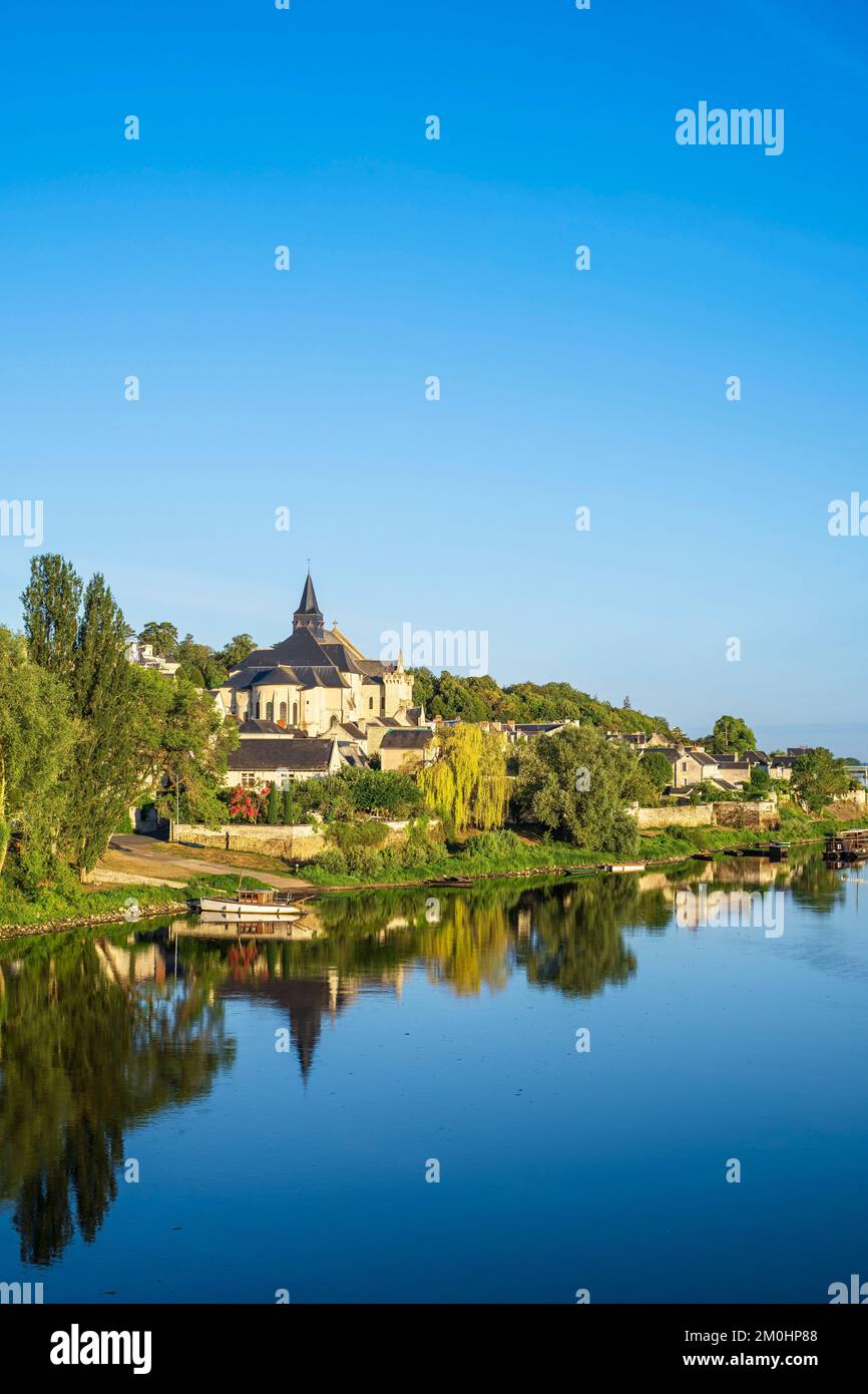 Frankreich, Indre et Loire, Loire Tal als Weltkulturerbe von der UNESCO, Candes Saint Martin ...