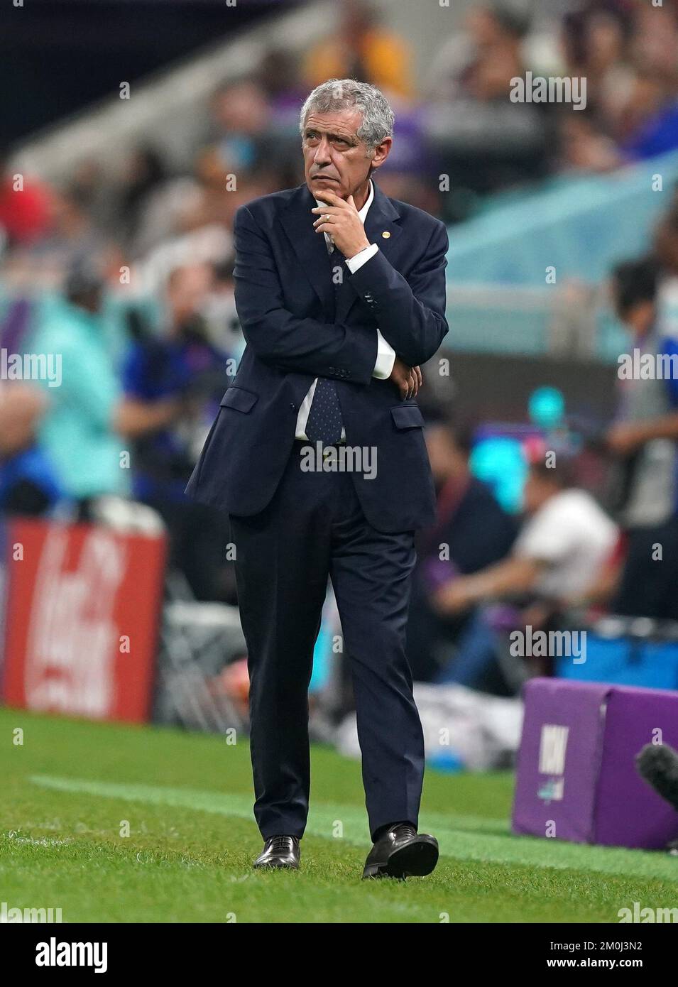 Portugiesischer Manager Fernando Santos während des sechzehnten FIFA ...