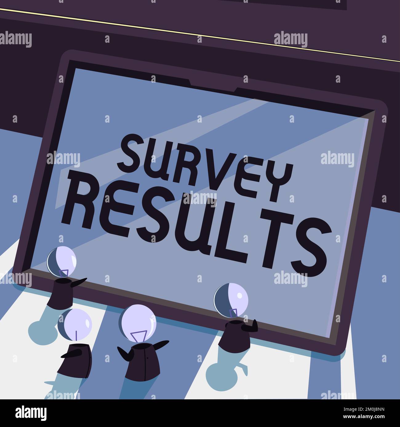 Inspiration bei der Präsentation der Ergebnisse der Umfrage ...